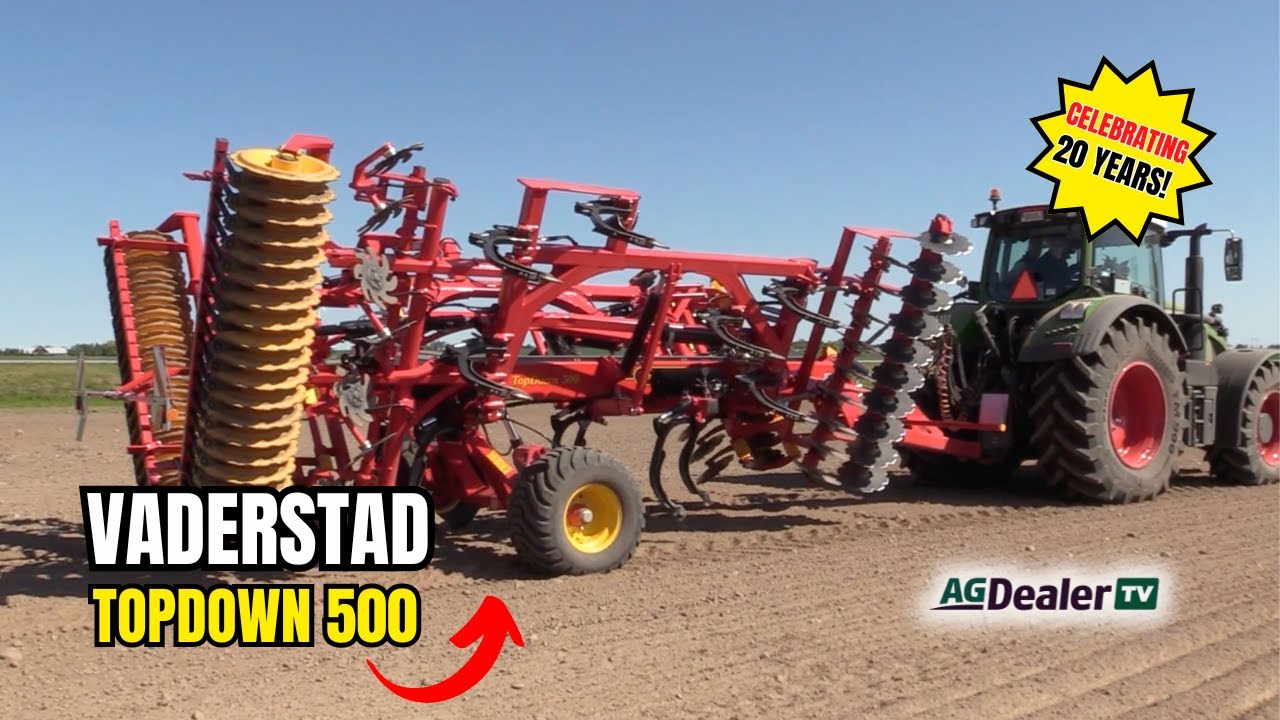 Väderstad TopDown 500: The Ultimate Farming Machine - YouTube