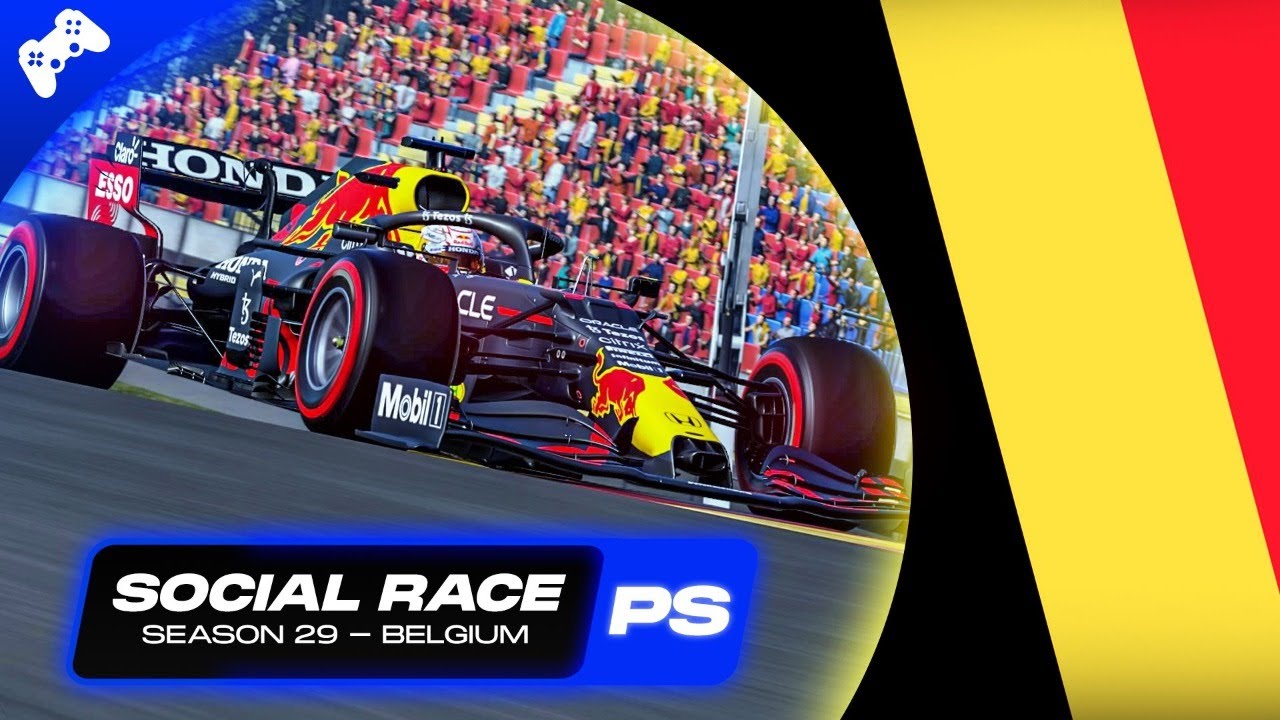 PSGL | PS | Season 29 | F1 2021 Social Race | Belgium - YouTube