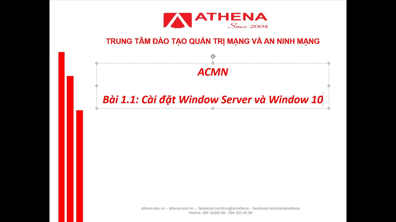 ACMN#1.1: Cài đặt máy ảo Window 10 và Window Server 2019 - YouTube