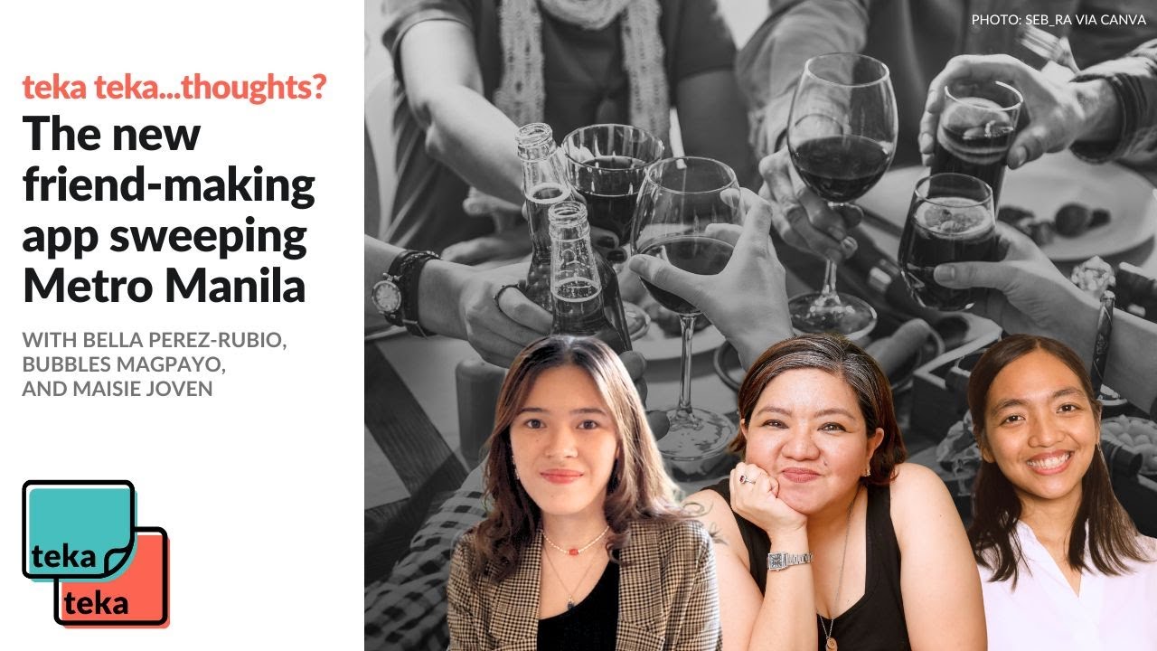 The new friend-making app sweeping Metro Manila - YouTube