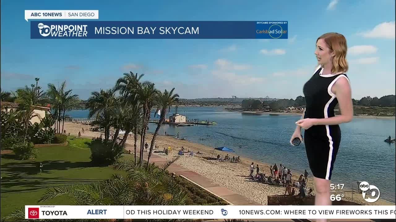 ABC 10News Pinpoint Weather with Meteorologist Leah Pezzetti - YouTube