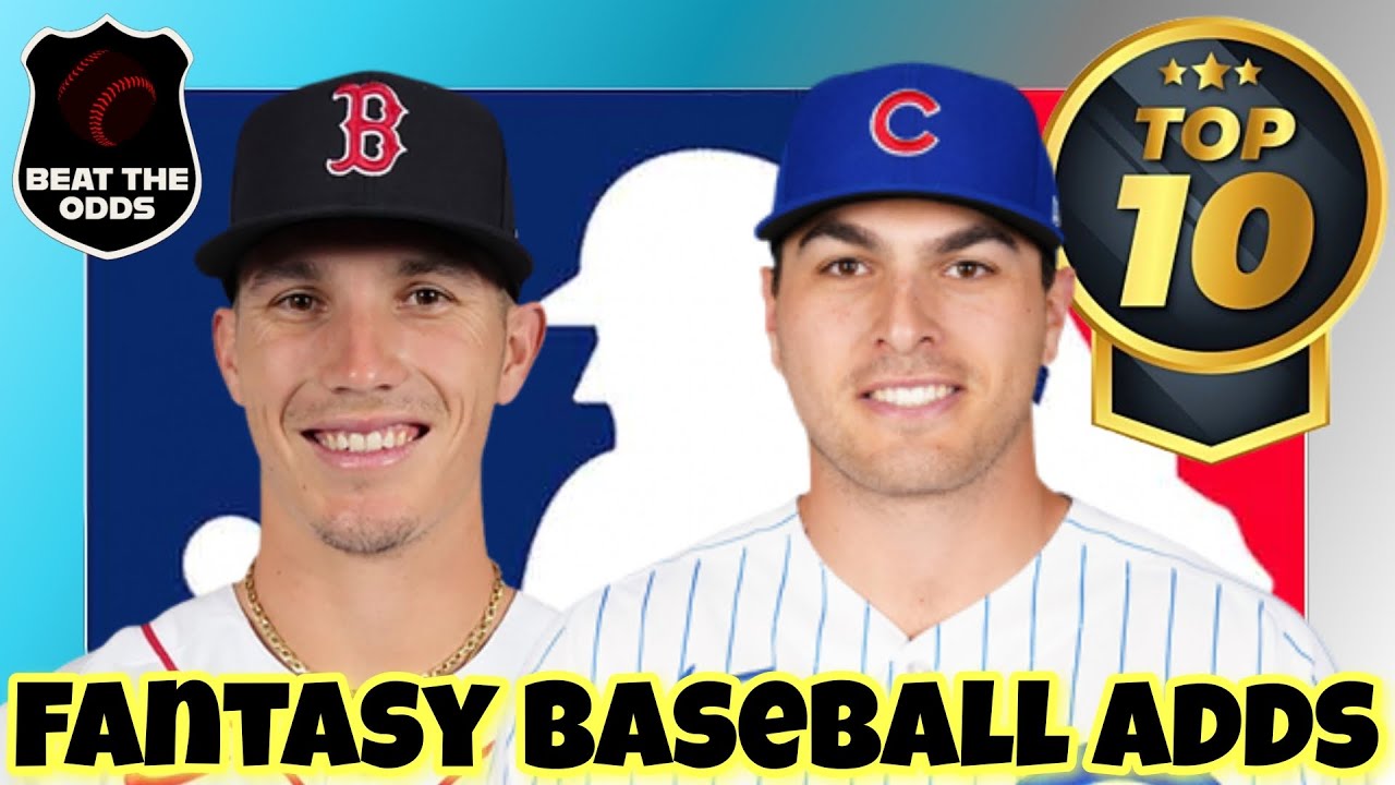 ⚾️ TOP 10 MUST ADDS in Fantasy Baseball - Week 6 ⚾️ 1000 SUBSCRIBER ...