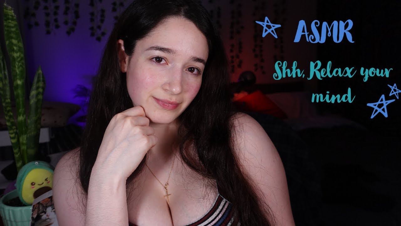 [ASMR] Shh, Relax your mind. it's going to be okay 💕 Hand Sounds/Movements - YouTube