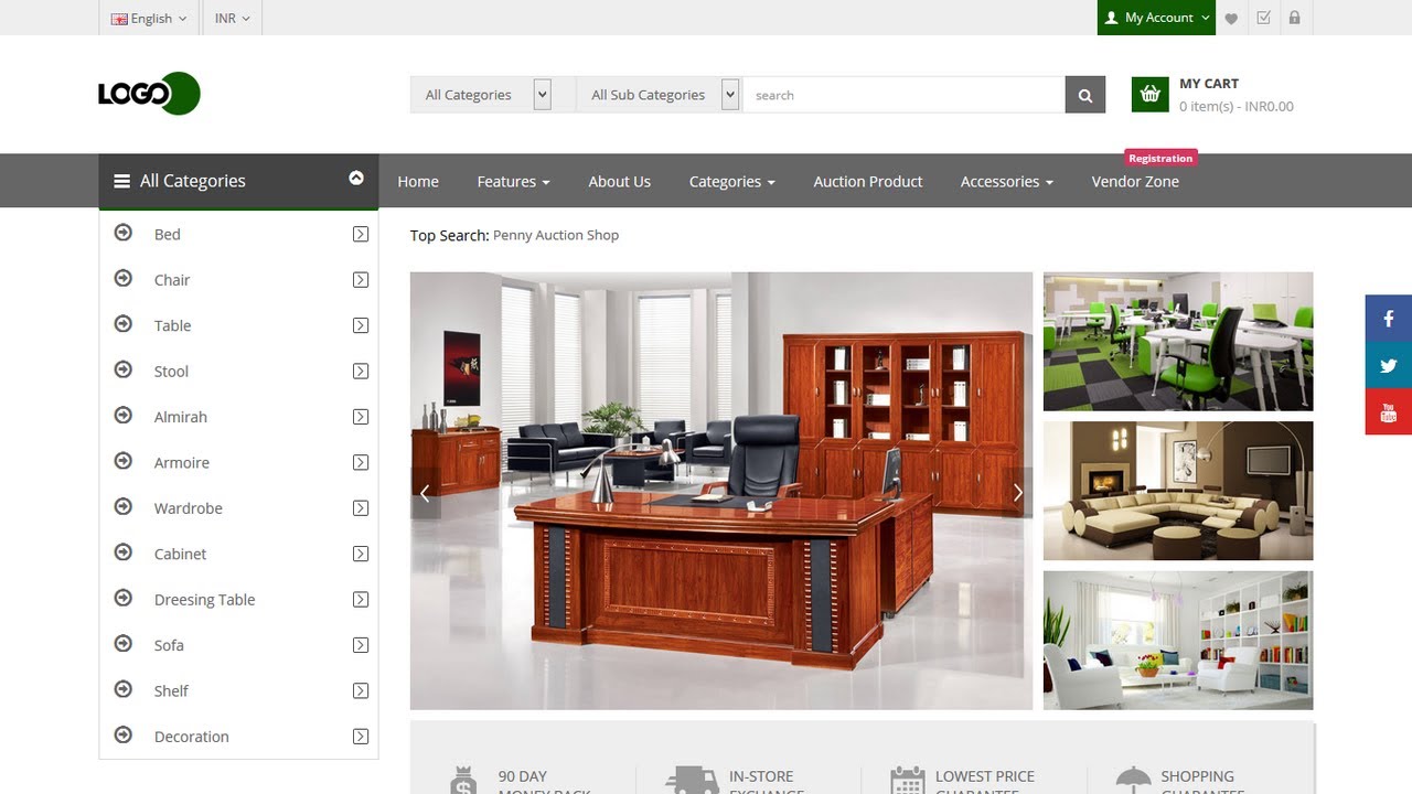 iTechScripts Penny Auction Script - YouTube