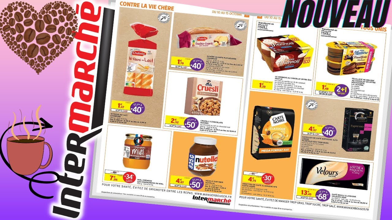 Catalogue IntermarchÉ Du 10 Au 15 Octobre 2023 🌞⛔ Arrivage France