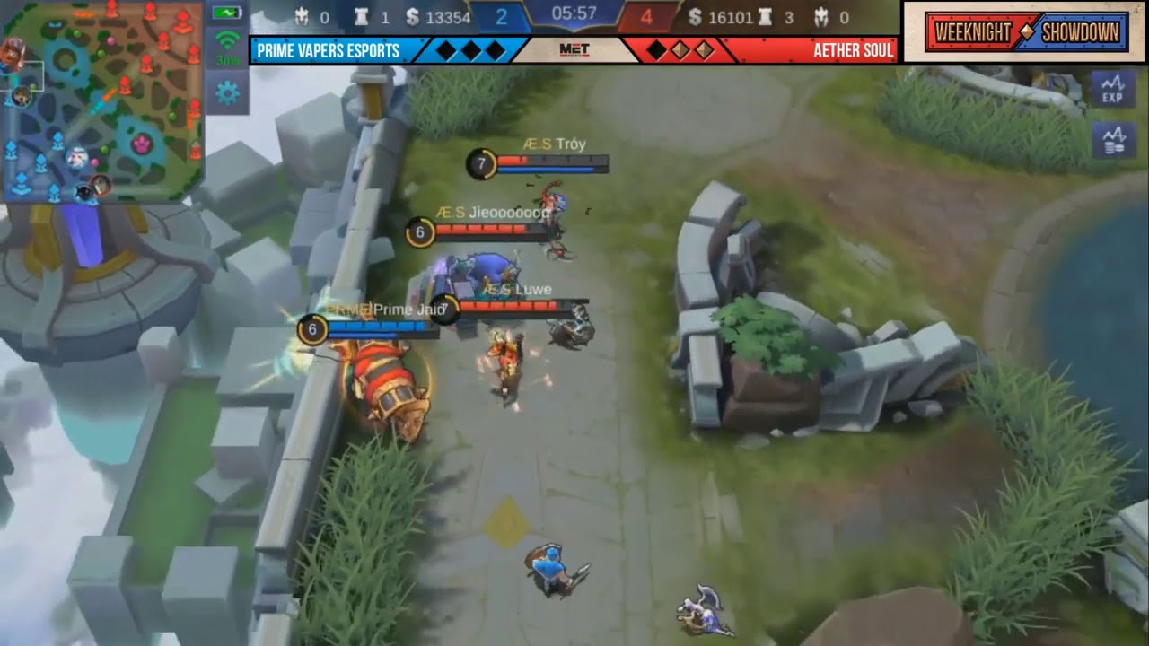 G3 Aether Soul VS Prime Vapers Esport/Weeknight showdown - YouTube