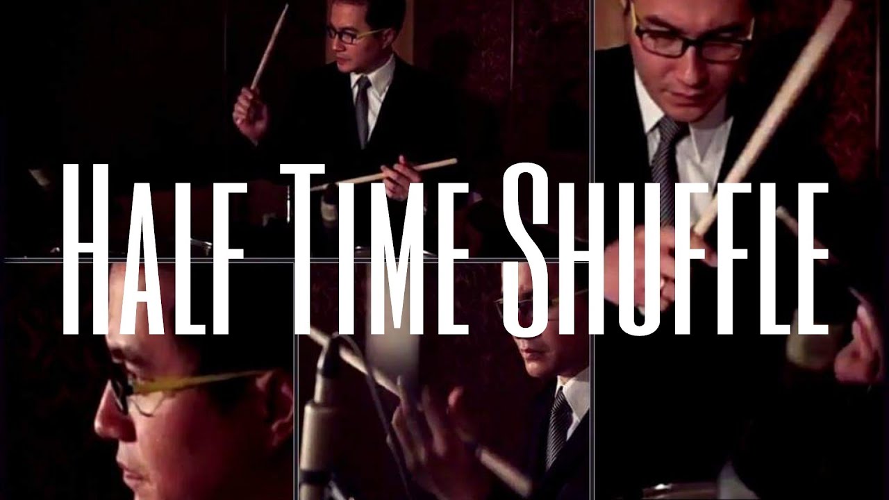 KELAS DRUM INDONESIA Belajar Rhythm Half Time Shuffle - YouTube