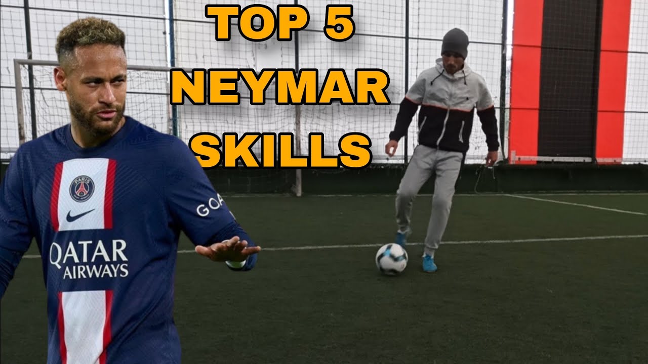 The 5 Best Neymar Skill Moves - YouTube