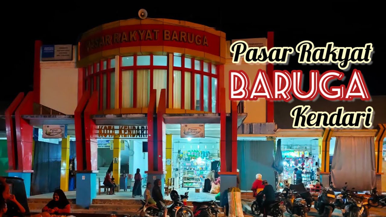 Pasar Baruga Kendari || Sulawesi Tenggara - YouTube