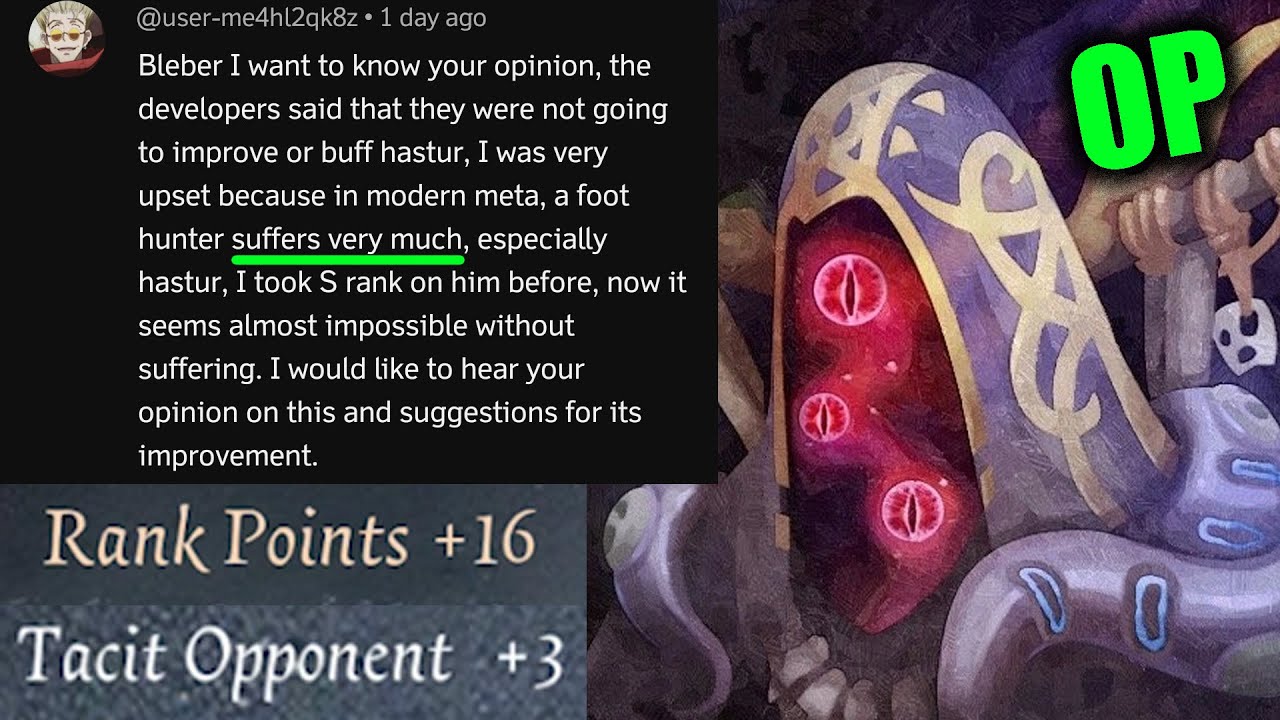 Hastur is not strong anymore? 🗿 Identity V The Feaster Gameplay - YouTube