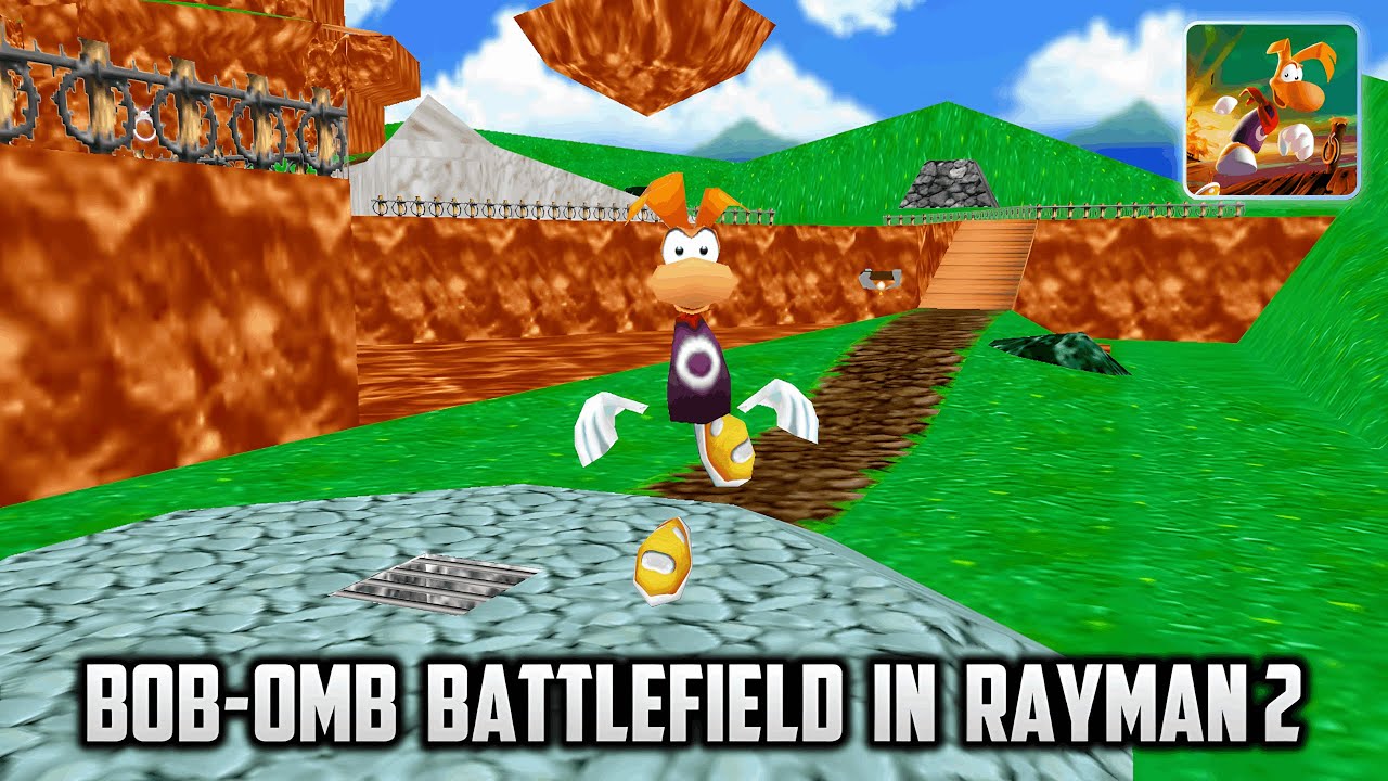 ⭐ Rayman 2 - Bob-Omb Battlefield - YouTube