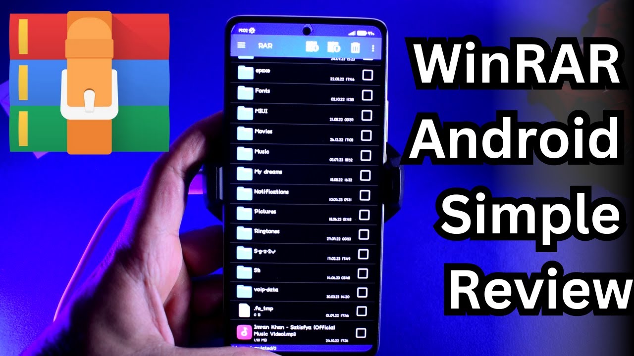 WinRAR for Android: A Quick Overview - YouTube