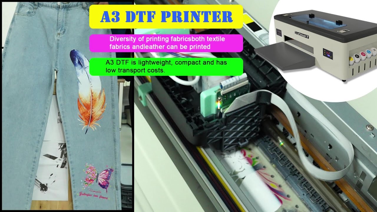 Discover the future of digital printing with the A3 DTF Printer 1390 ...