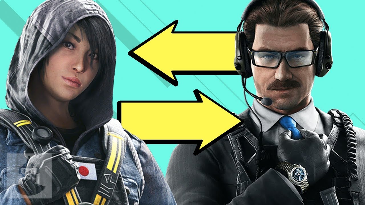 Rainbow Six Siege Operators Swapping Roles! | The Leaderboard - YouTube