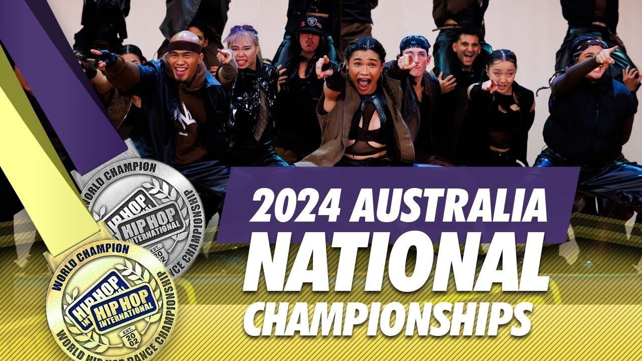 Kookies N Kream (NSW) Gold Medalist HHI MegaCrew Div | 2024 Australia Hip Hop Dance ...