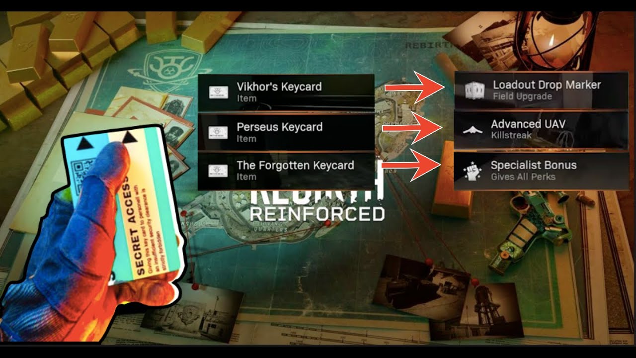 THROWBACK REBIRTH ISLAND KEYCARD (location and guide) - YouTube