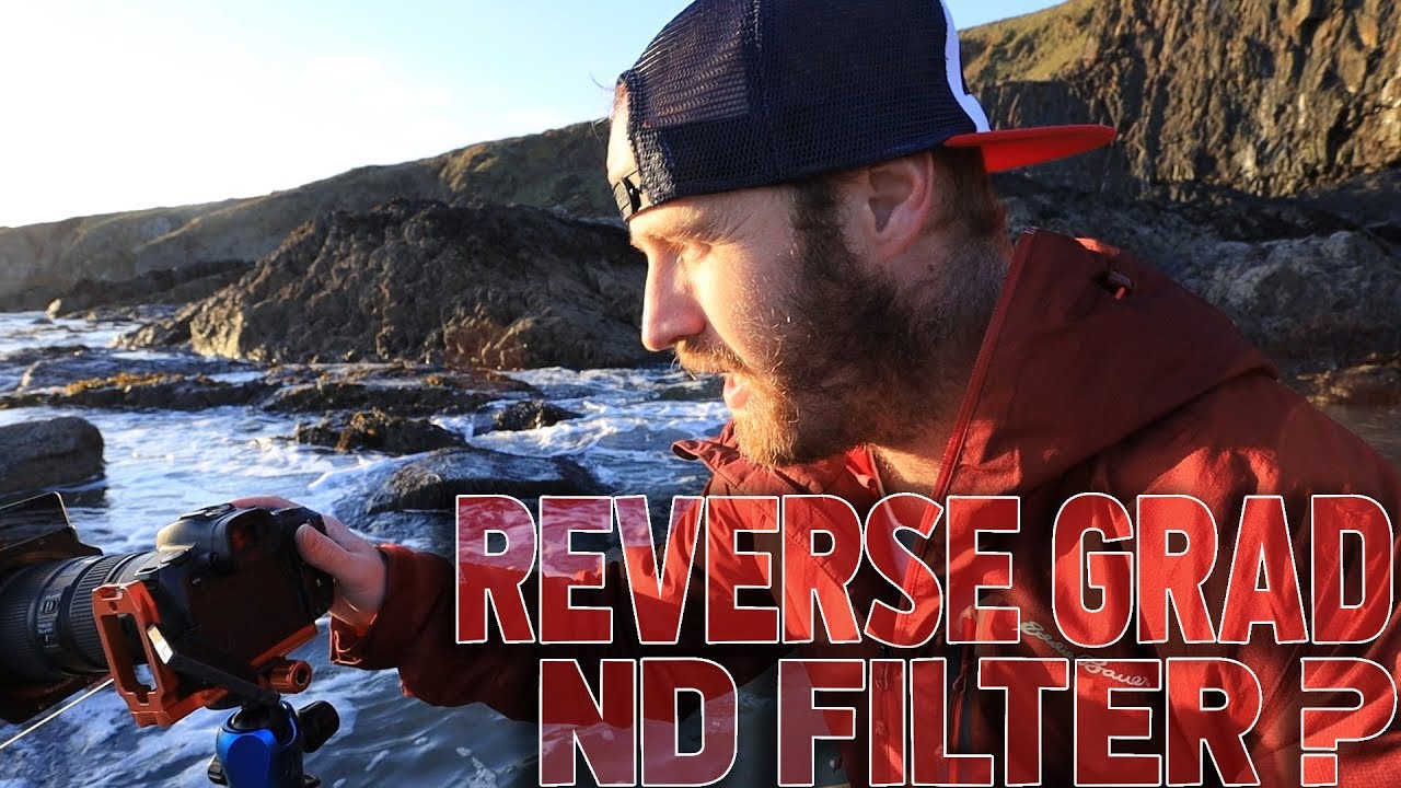 Using a Reverse Grad ND Filter for Landscape Photography - YouTube