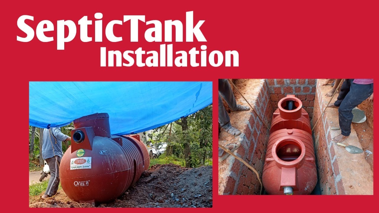 Septic Tank Installation - YouTube