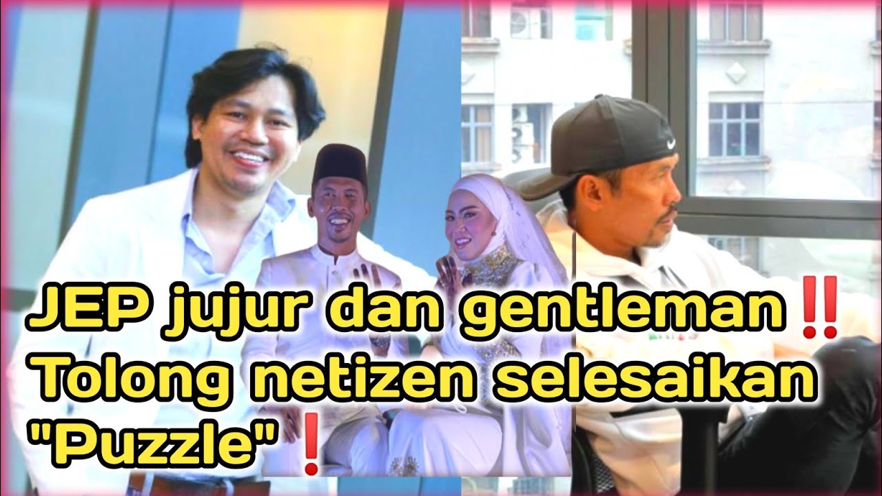 Tidak kelihatan batang hidung di Majlis nikah kawan baik⁉️JEP respon ...