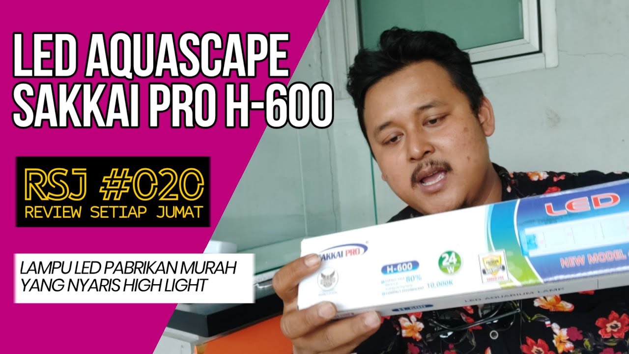 #RSJ 020 ~ SAKKAI PRO H600, review lampu LED pabrikan yang nyaris HIGH ...