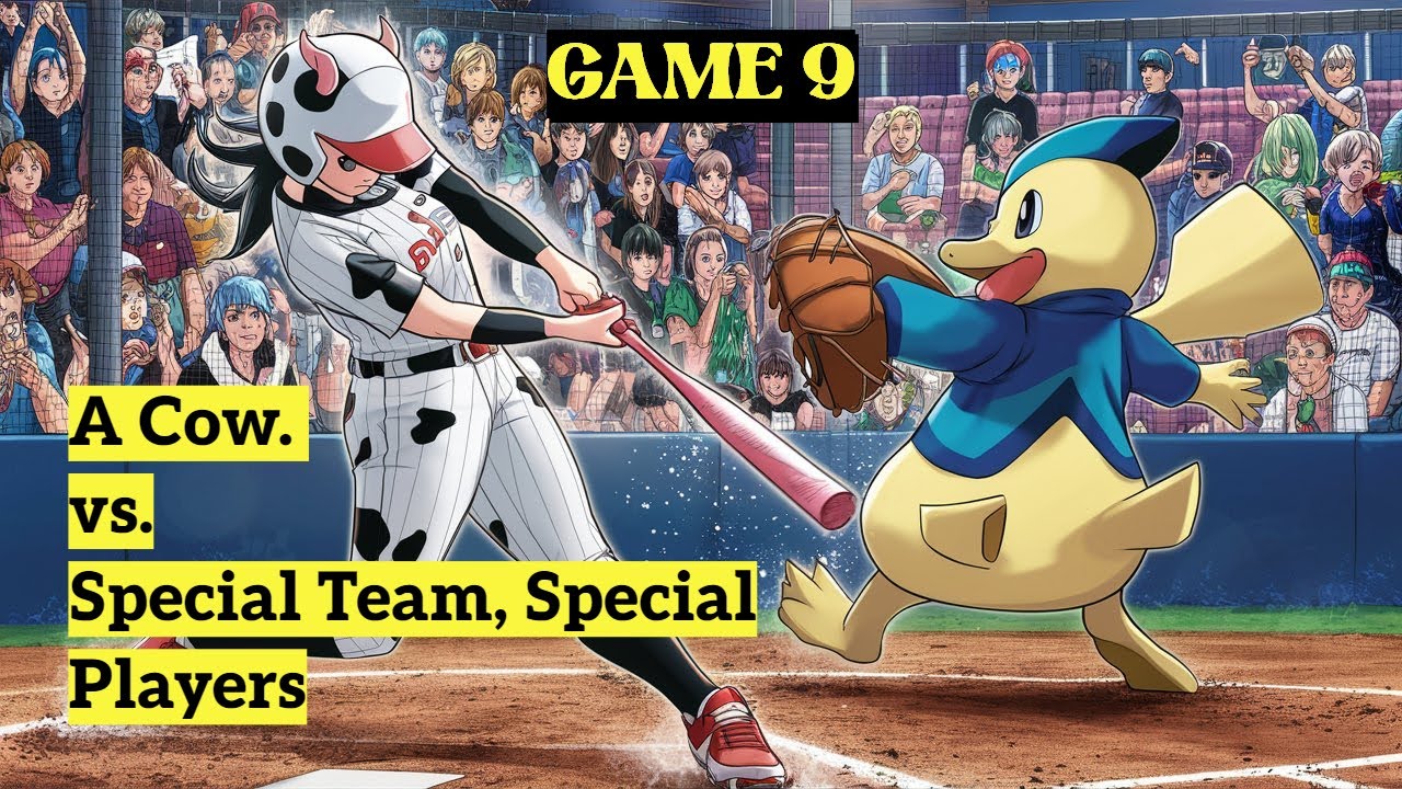 STSP SOFTBALL | A COW. vs. SPECIAL TEAM, SPECIAL PLAYERS | FULL GAME ...