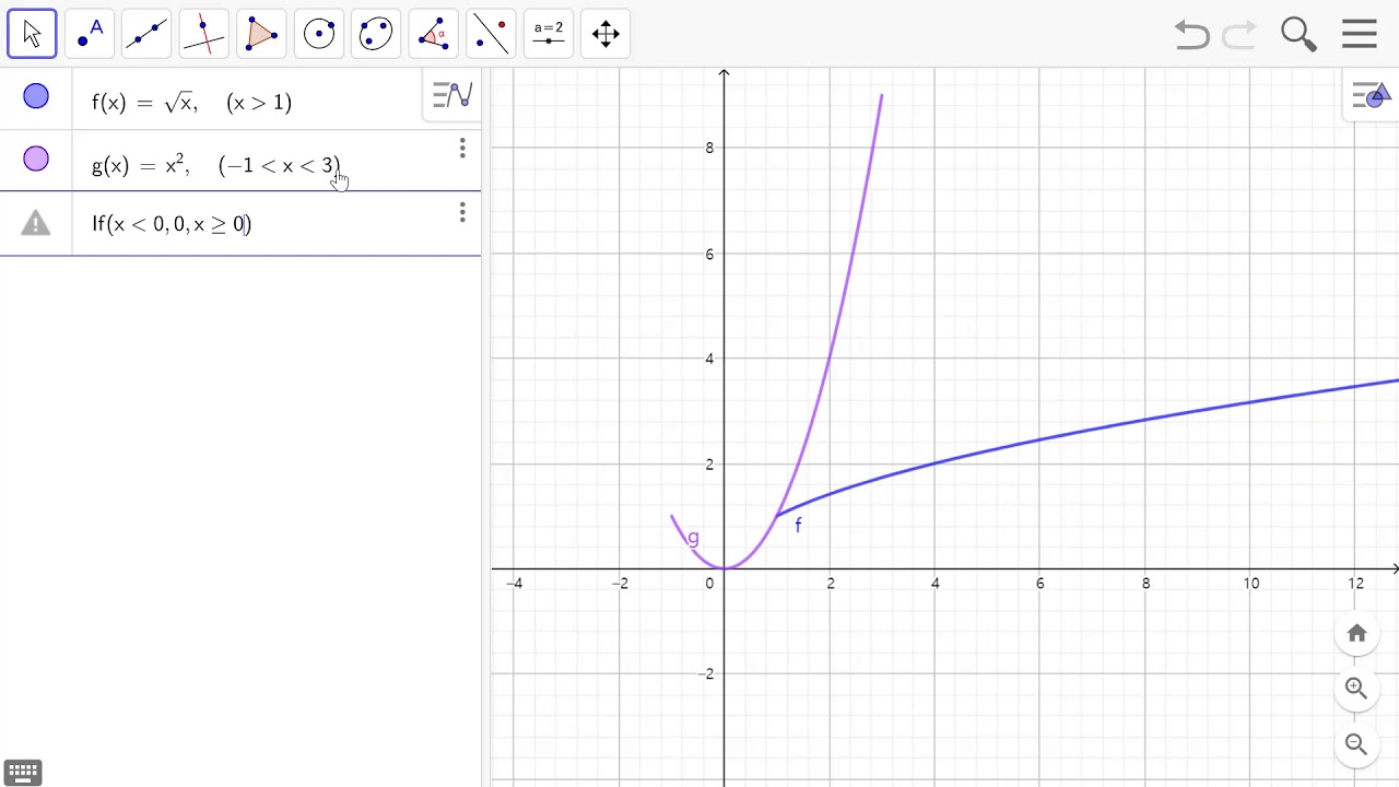 [geogebra]02 If condition - YouTube