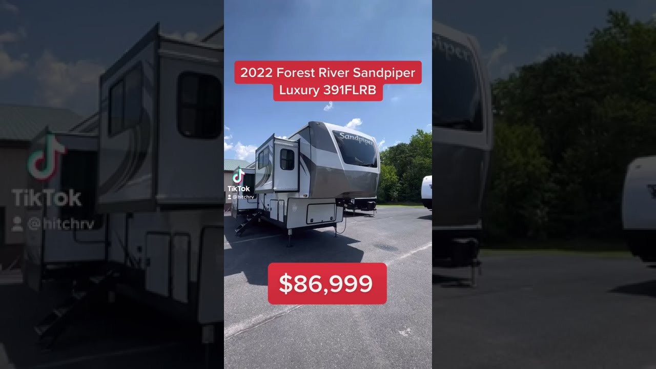 2022 Forest River Sandpiper Luxury 391FLRB Walkthrough/Tour - YouTube