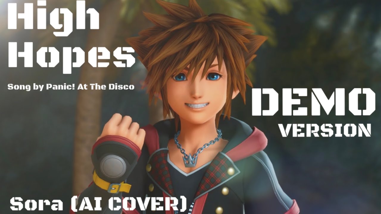 (DEMO) Kingdom Hearts Sora - High Hopes (AI COVER) - YouTube