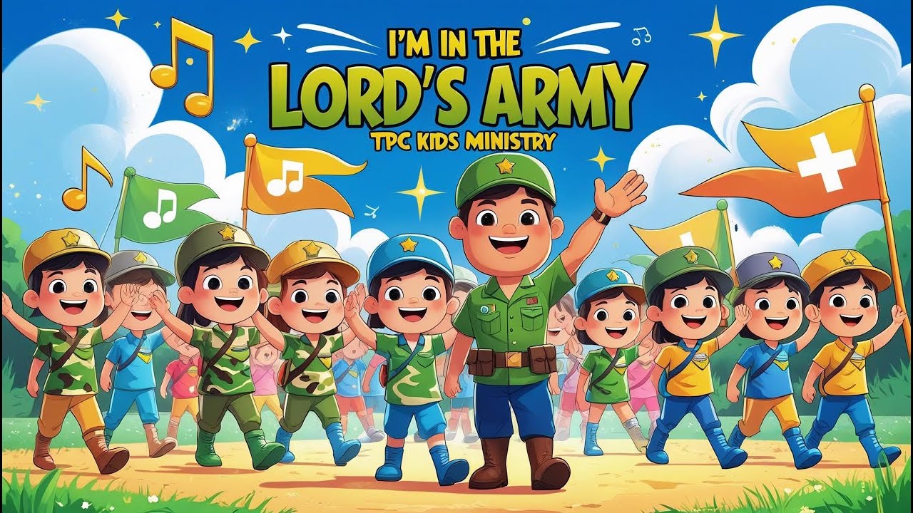 I’m in the Lord’s Army | Kids Bible Action Song | TPC History Saves ...
