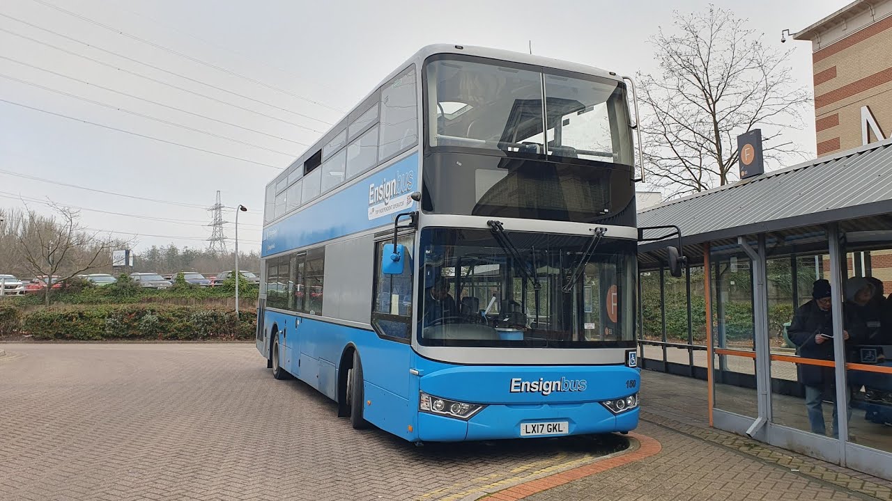 Decent!! Ensignbus BCI Enterprise 150/LJ17GKL - Route 83 - YouTube