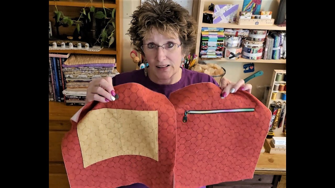 Freestyle Scrap Tote Bag Pt 3 - YouTube