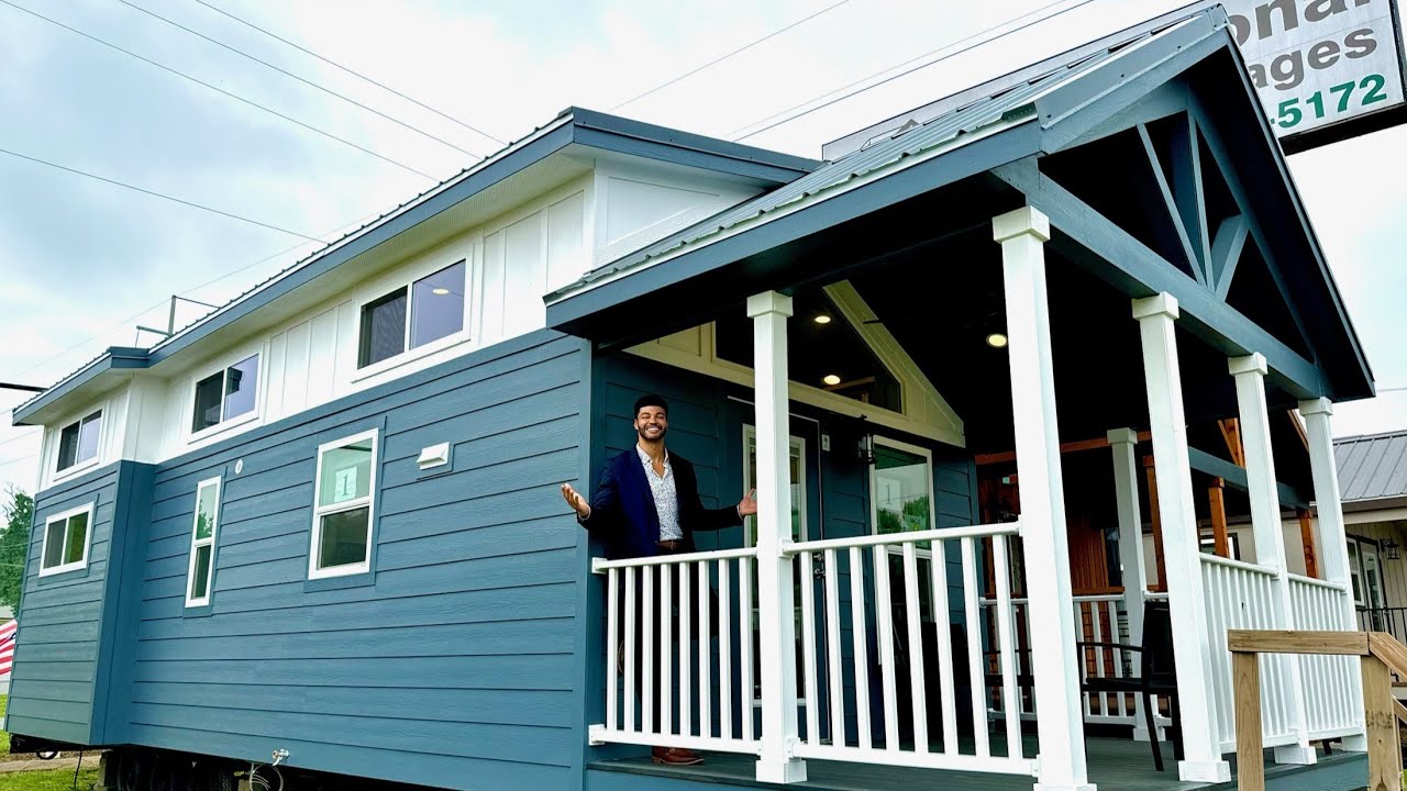 FIRST EVER TINY HOME made for families that's OUT OF THIS WORLD! - YouTube