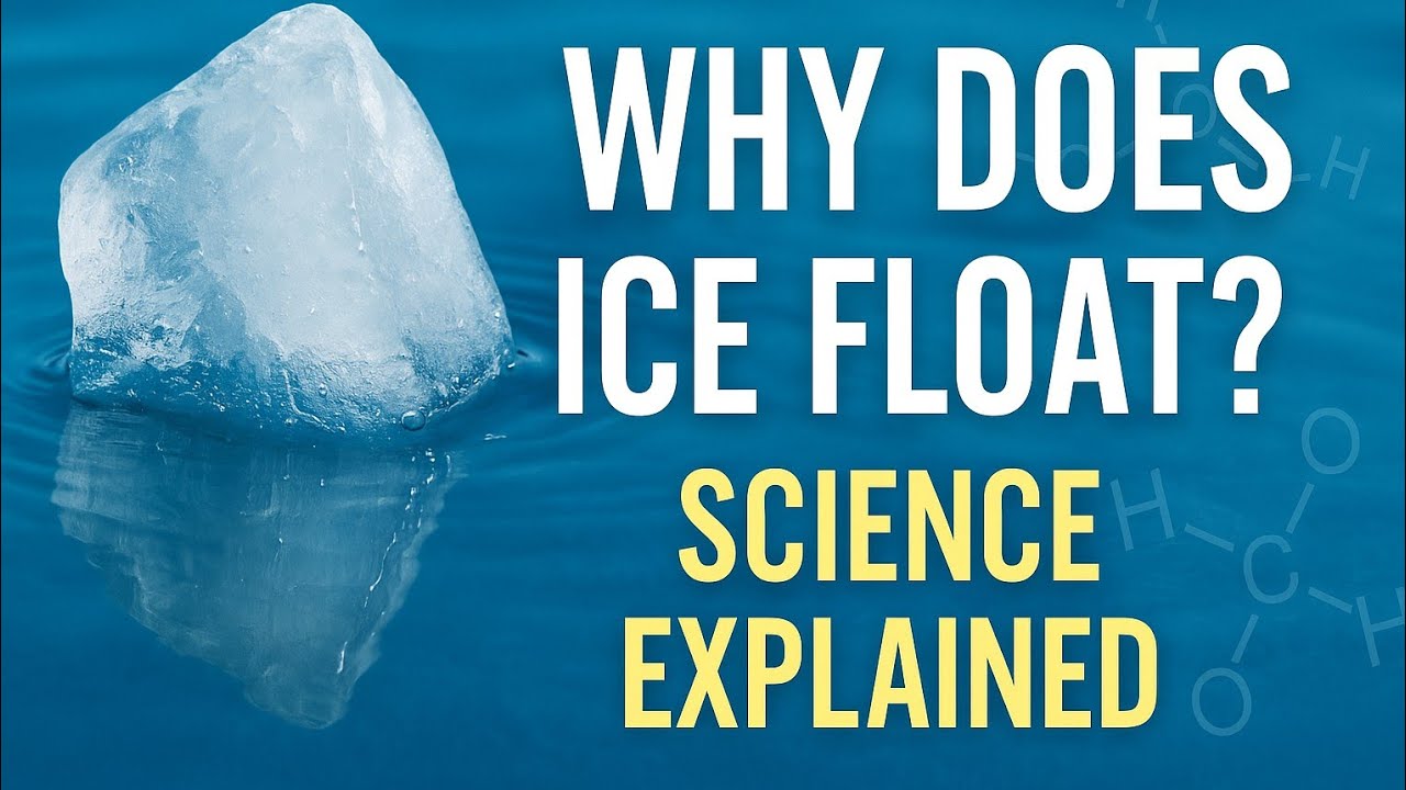 Why Does Ice Float? | Science Explained - YouTube