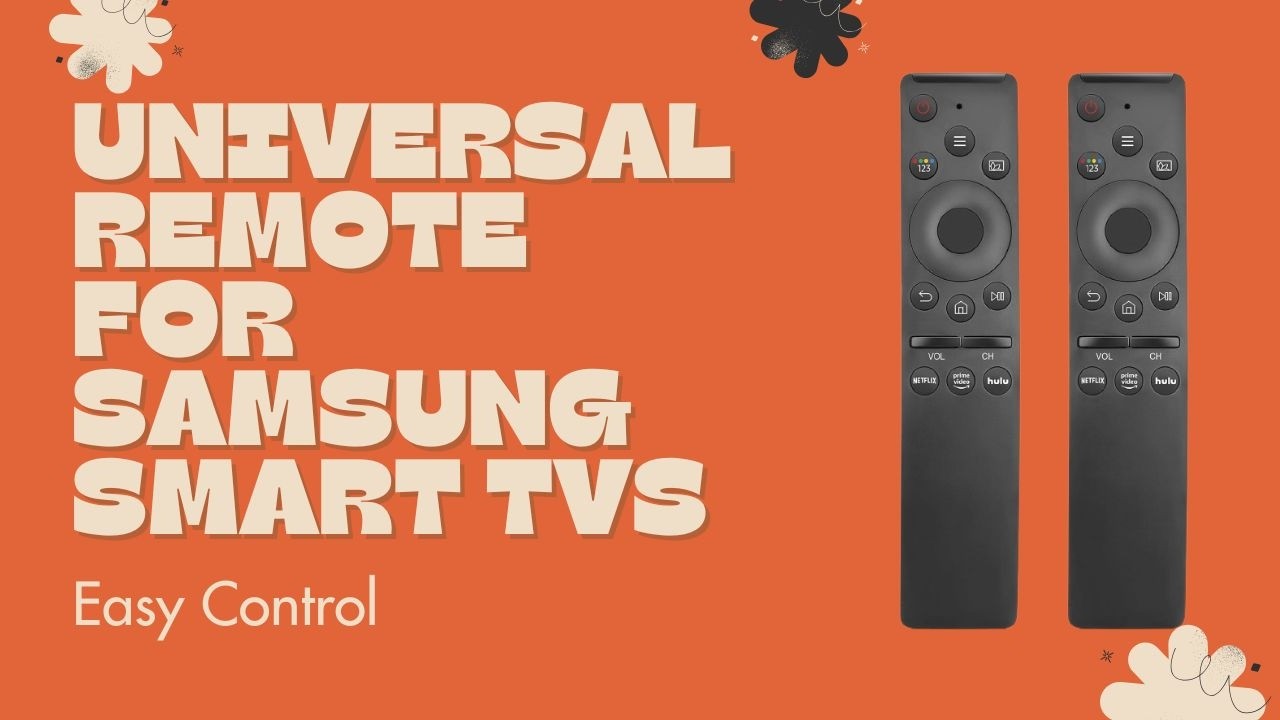 Universal for Samsung Smart TV Remote Control - YouTube