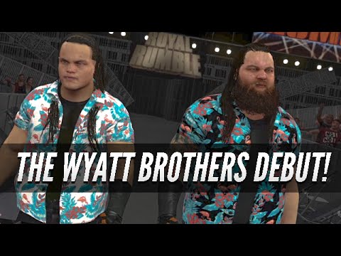 WWE 2K15 PS4 The Wyatt Brothers Debut! (Bray Wyatt & Bo Dallas) - YouTube