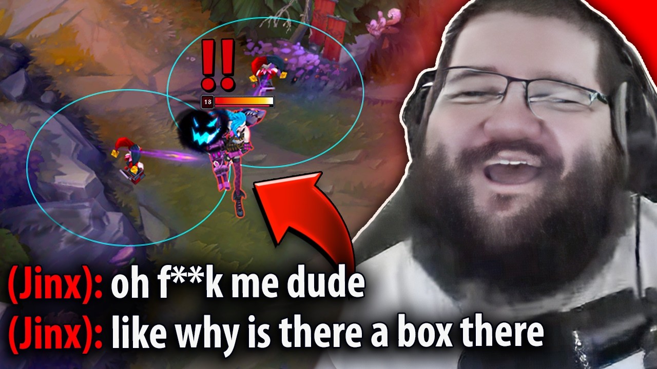 THESE SHACO BAITS MAKE PINK WARD LAUGH HYSTERICALLY (THIS POOR JINX LOL ...