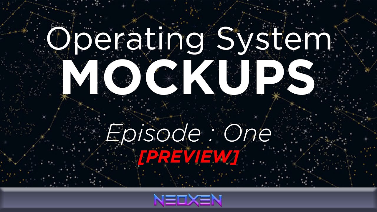 OS Mockups Ep. 1 Preview 1 - Windows Neuromorphism (2022) - YouTube