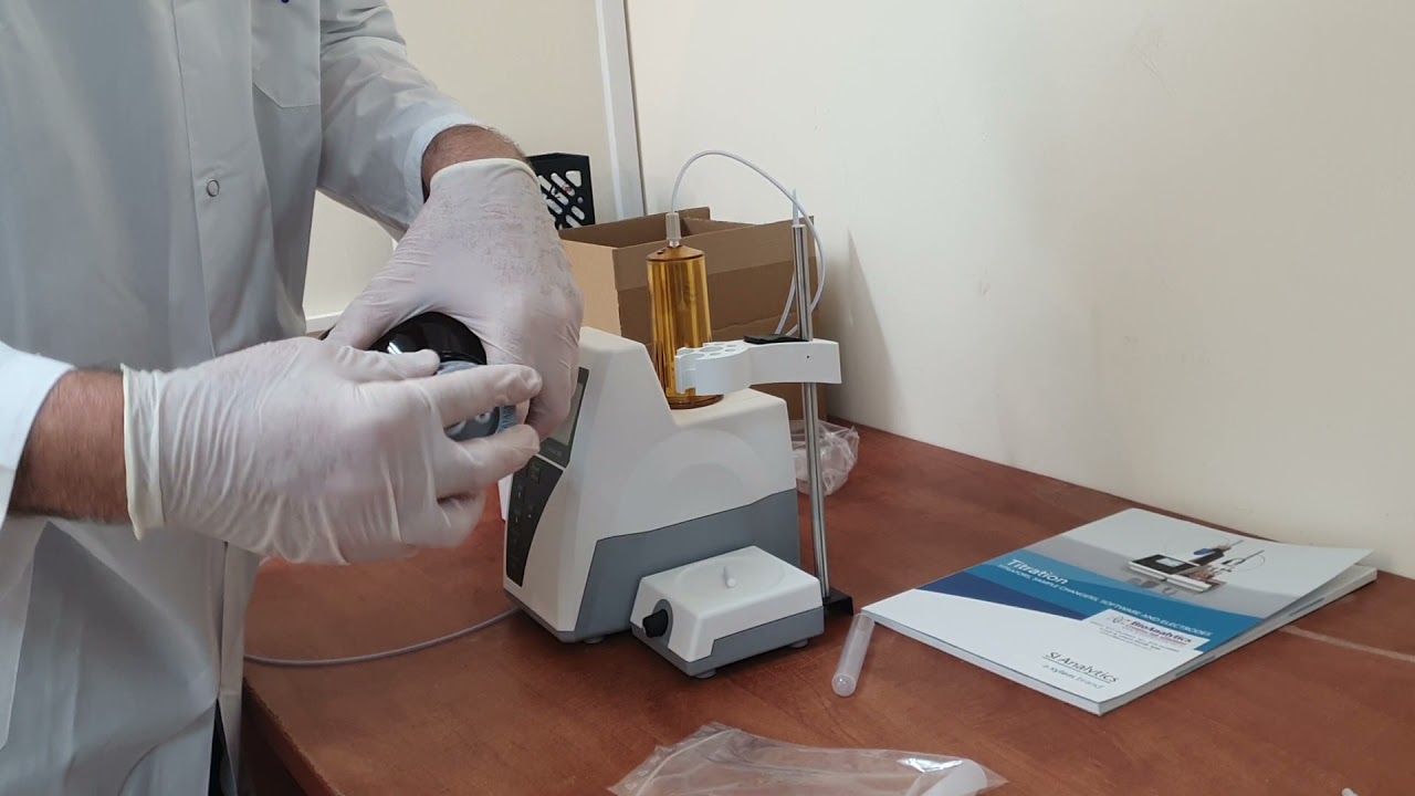 Titroline 5000 - titrator - TL 5000 automatic titrator - Unboxing. Part ...