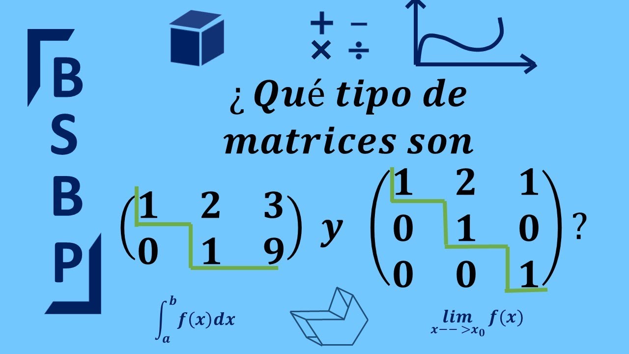 Matriz escalonada - YouTube