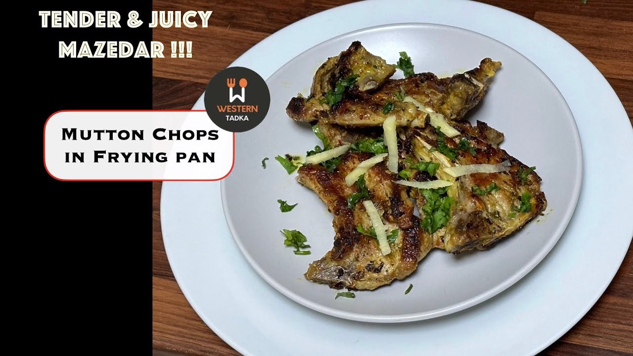 Mutton Chops in Frying Pan | Mutton Champ Fry - YouTube