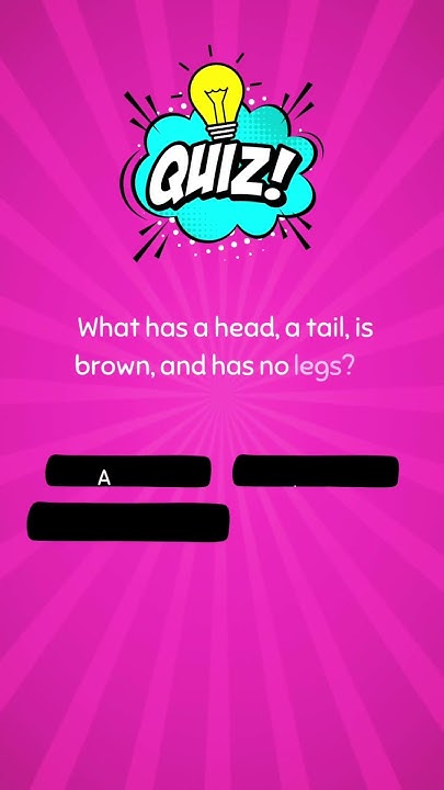 Can You Solve These brain teasing Riddles? | Fun Quiz with 4 Options! # ...