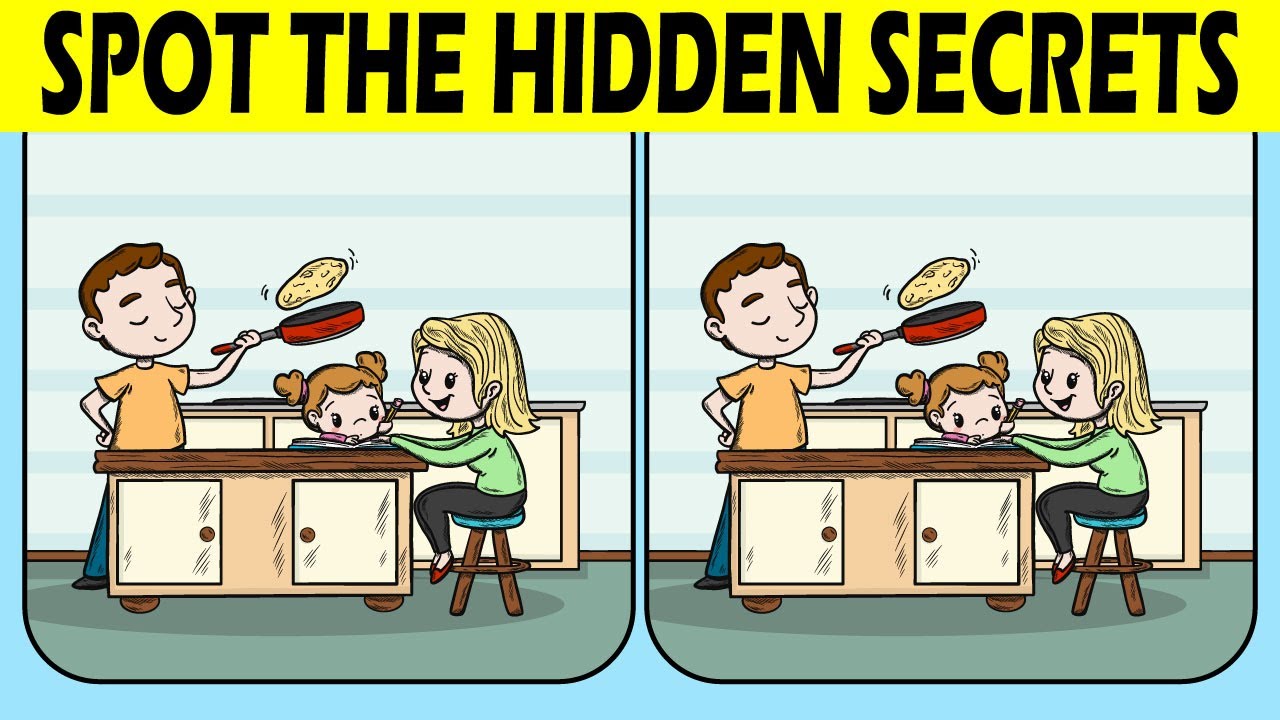 Only 2% Can Pass This Brainwash Spot the Difference Challenge! 🧩🔍🔍 Game ...