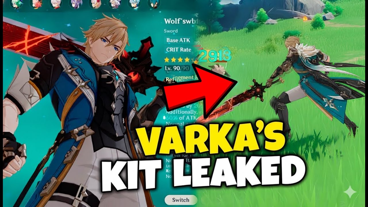 VARKA'S KIT IS INSANE! (Dual-Wielding Leaks, 6.4 Release Date & More ...