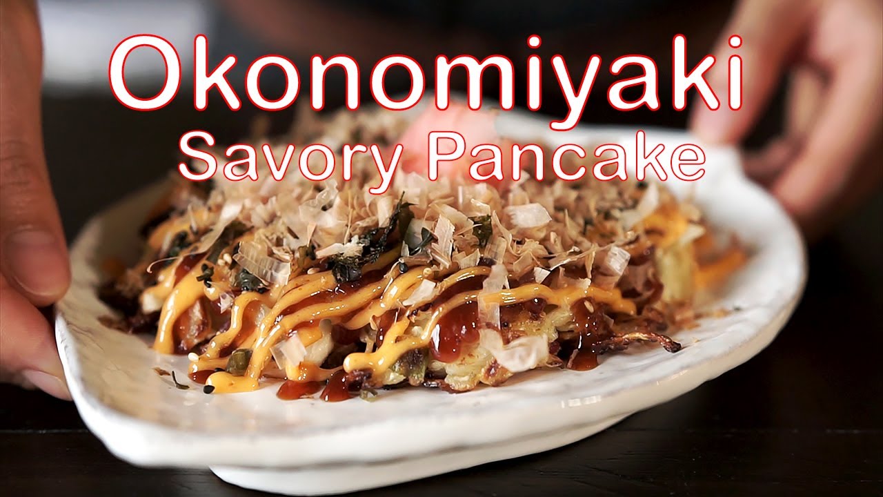 How To Make Traditional Okonomiyaki (Savory Cabbage Pancake) Easily At ...