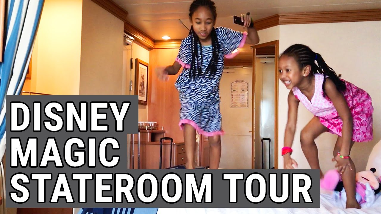 Disney Cruise Tour - Deluxe Oceanview Stateroom With Verandah on Disney ...
