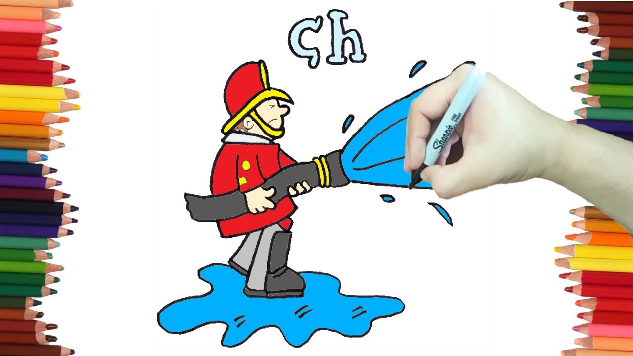 Dibujos de palabras que comienzan con la letra CH - CHORRO - Dibubaron ...