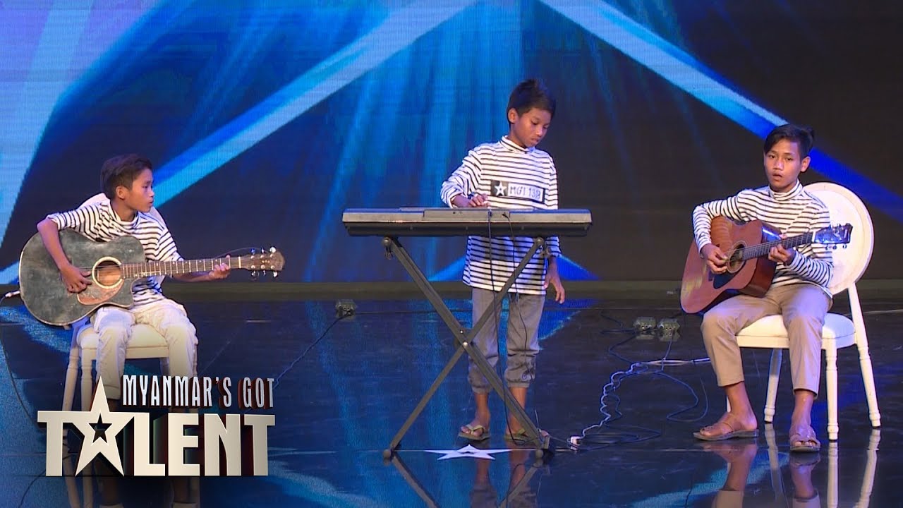 Ko Ko Nyi Nyi Mg Mg: Auditions | Myanmar's Got Talent 2018 - YouTube