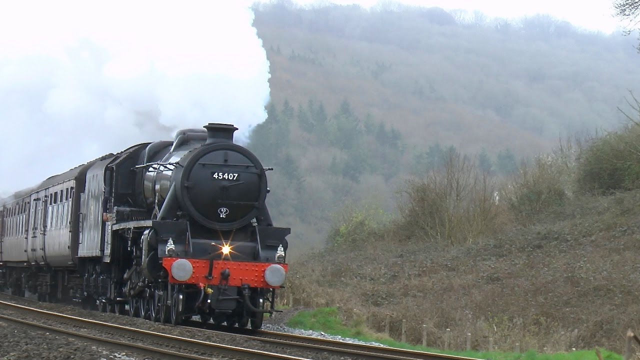 45407 , Bath and Bristol Express , 18th March 2017 - YouTube