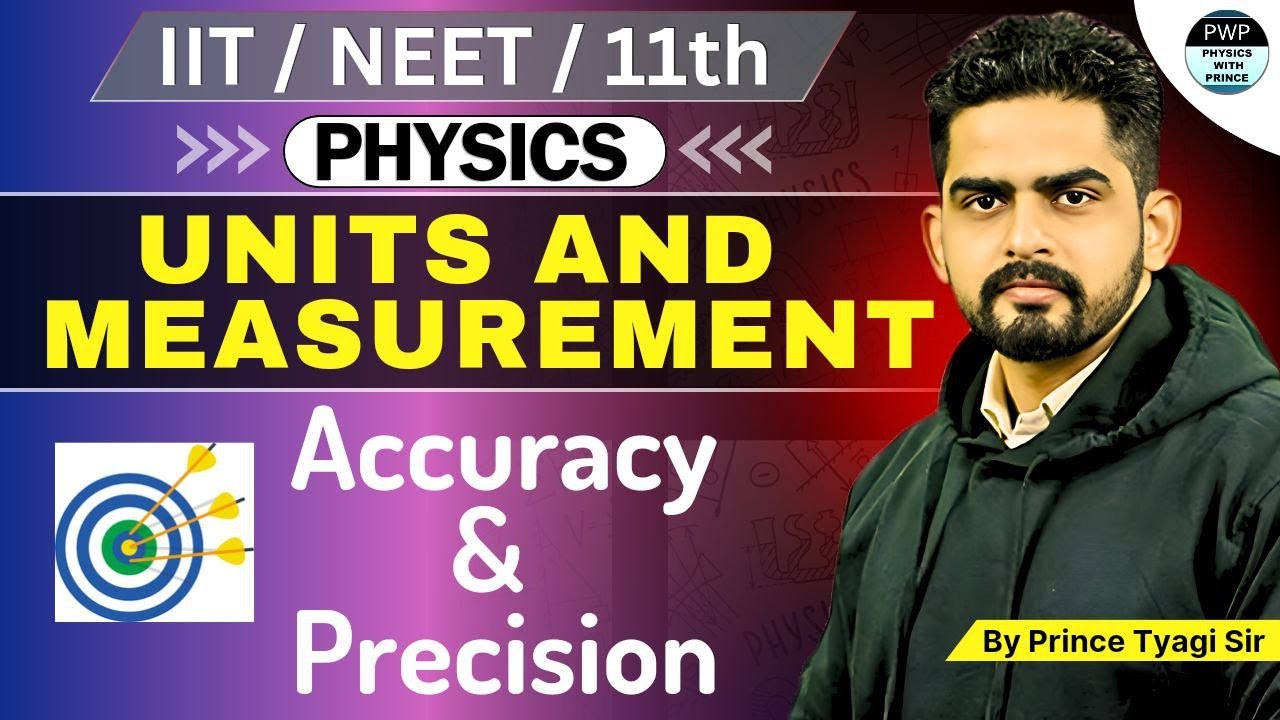 ACCURACY AND PRECISION l UNIT & MEASUREMENT l (PART-5) l PHYSICS ...