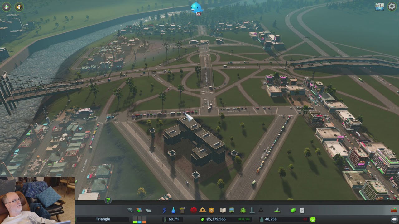 Cities Skylines Triangle Method Day 7 - YouTube